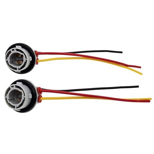 CBK 2X 1157 2057 2357 Socket Adapter Harness Wiring for Turn Signal ...