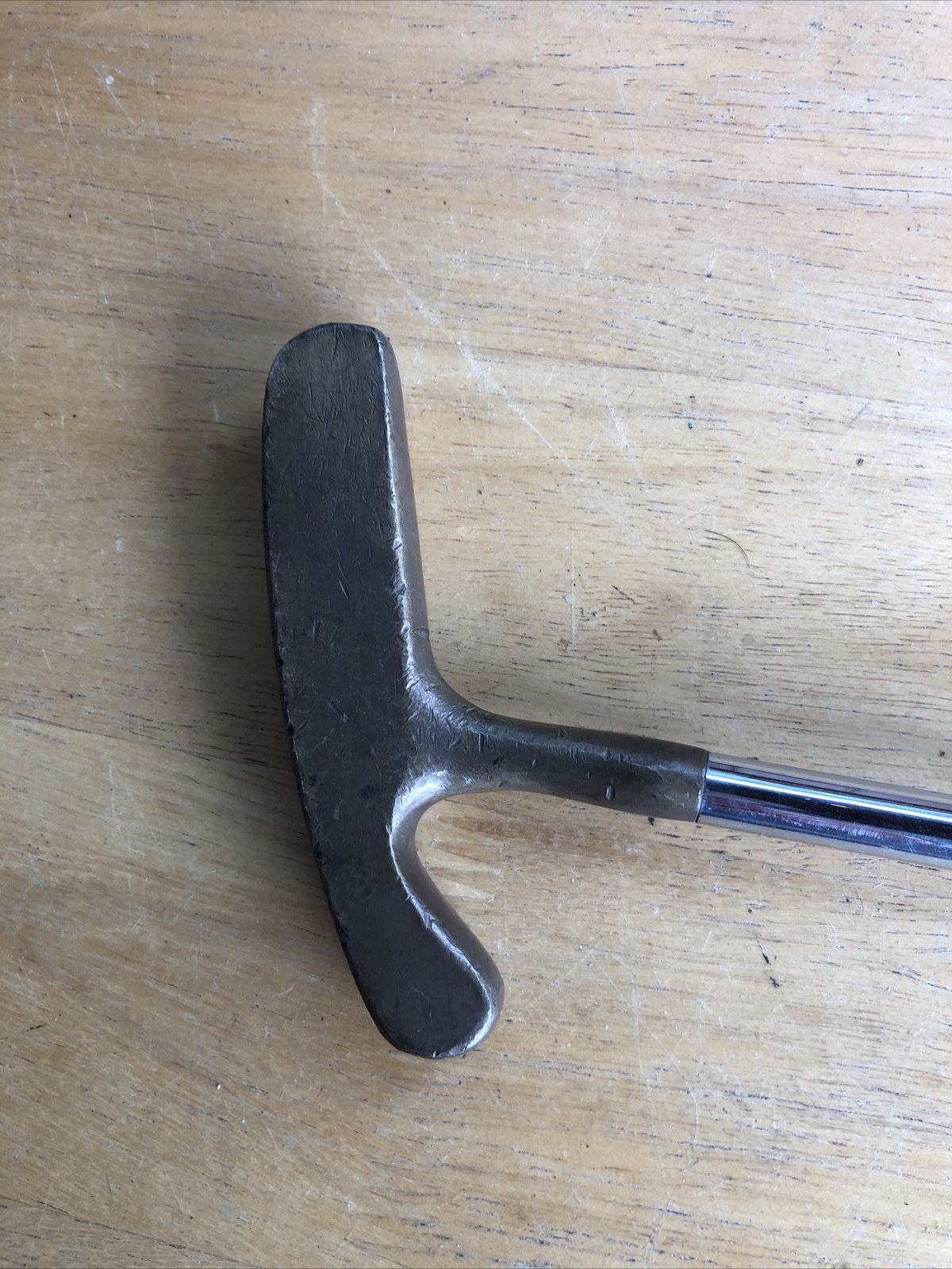 Acushnet John Reuter Bullseye Brass Putter LB-5 S Putter - 35" | eBay