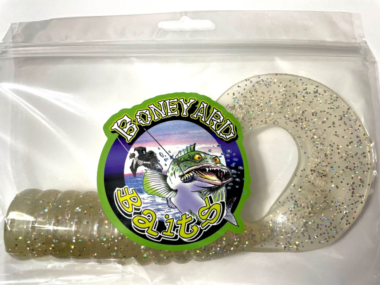 11" Grub Fishing Lure - Choose your color - Great for Halibut, Muskie ...