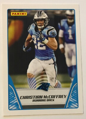 Christian McCaffrey 2019 Panini NFL Sticker Collection Base Trading ...