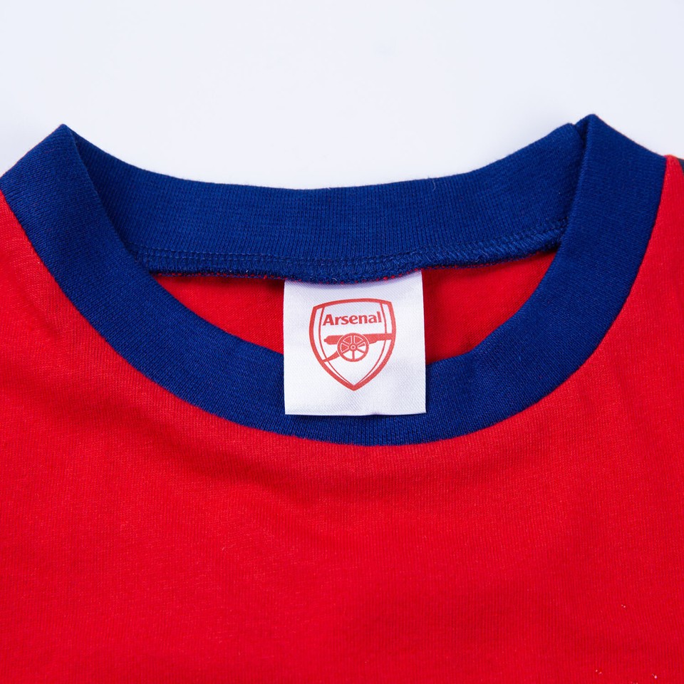 Arsenal F.C Boys Short Pyjamas, Summer Football Pjs, Official ...