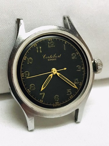 VINTAGE MEN'S CORTEBERT SPORT WATCH LOT 1224 | eBay