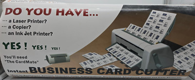 CardMate Business Card Cutter Splitter Manual Business Card Cutter ...