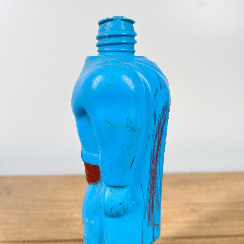 Superman Colgate Palmolive Soaky Bottle Bubble Bath 10" Vintage 1960s ...