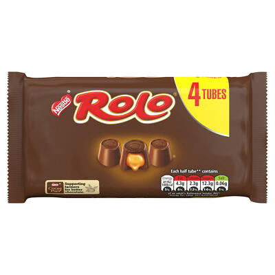 2 x Rolo Chocolate Multipack, 4 x 41.6g Tubes | eBay