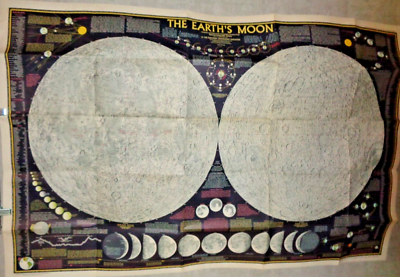 National Geographic Moon Map