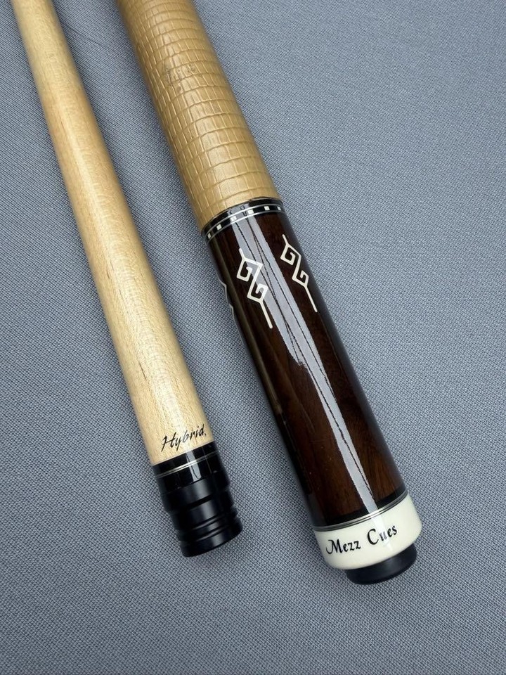 Vintage MEZZ Cue EC Early Model United Joint Hybrid Shaft Billiard Pool ...