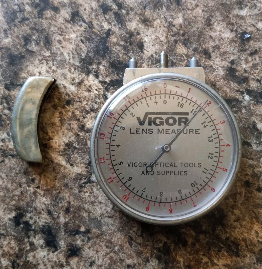 Vigor Optical Eyeglasses Lens Measure Gauge | eBay