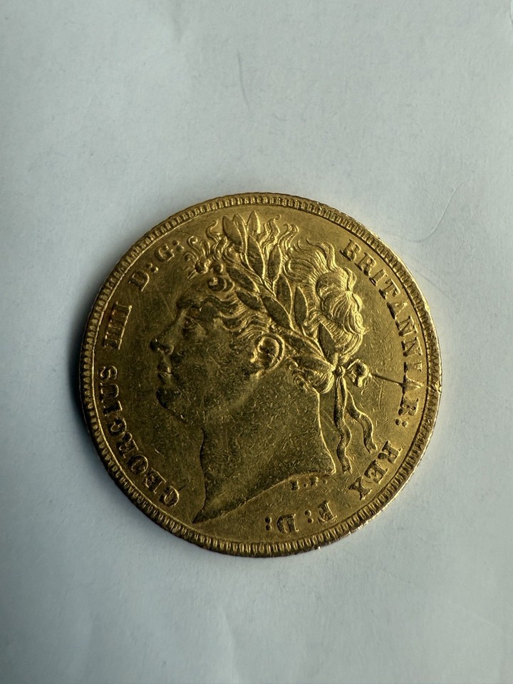 VERY RARE KING GEORGE THE IV 1822 FULL GOLD SOVEREIGN | eBay UK