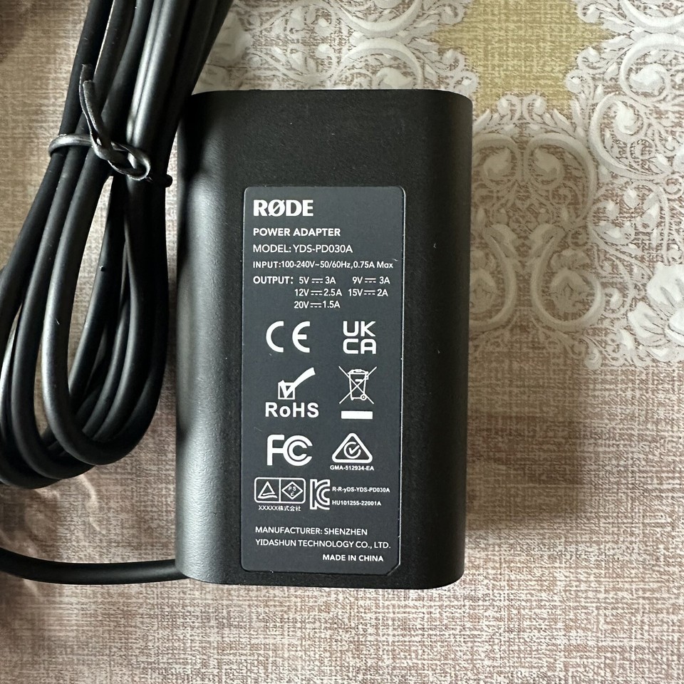 rodecaster pro ii 2 , Rodecast Pro Duo Genuine Power Supply | eBay