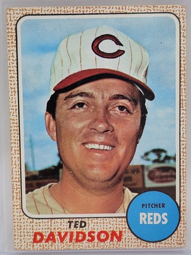 1968 Topps - #48 Ted Davidson | eBay
