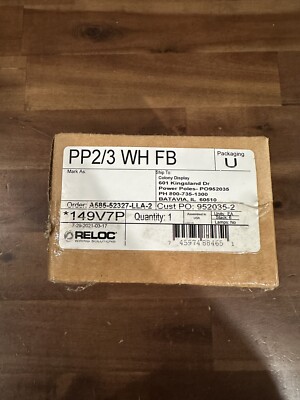 Reloc Wiring Pp2/3whfb | eBay