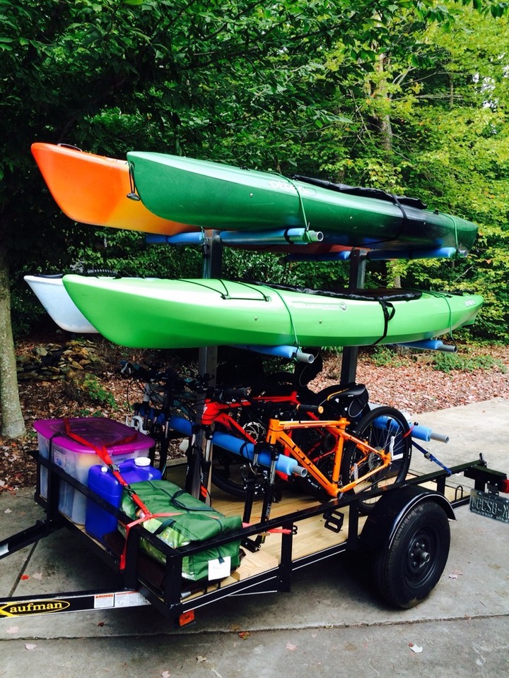 CarriCo Watersports Kayak Carrier Rack Canoes Boats Paddleboard SUP (no ...