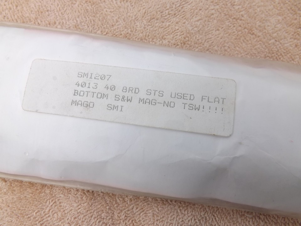 Smith & Wesson 4013 4014 4053 4054 .40 S&W 8 Round Magazine OEM | eBay