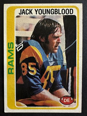 Jack Youngblood 1978 Topps Football Card Los Angeles Rams #265 | eBay