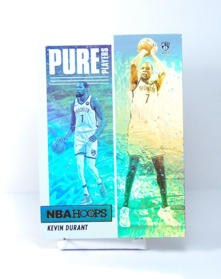 2021-22 Panini Hoops Pure Players Holo KEVIN DURANT #10 Brooklyn Nets ...
