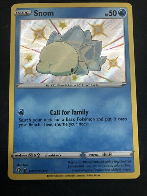 Snom SV033/SV122 Pokemon TCG Shining Fates Shiny Vault Rare Holo Near ...
