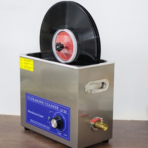 3 Records Version Ultrasonic Vinyl Record Cleaner for 7/10/12-inch ...