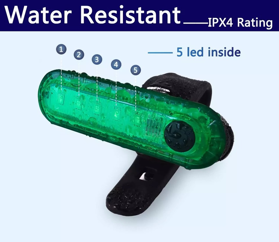 LED Navigation Lights Kit for Boat Kayak, Stern Lights Battery Operated ...