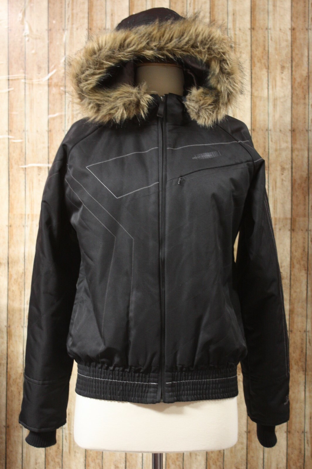 Helly Hansen Manx Bomber Jacket Insulated Hooded Fur … - Gem