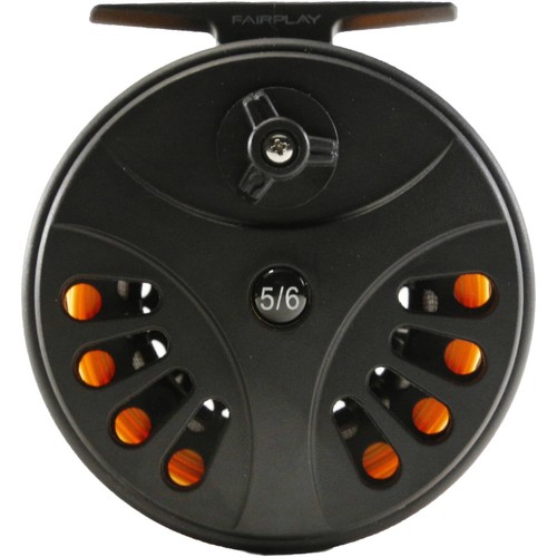 Pre-Spooled Fly Fishing Reel 5/6 WT Lightweight Graphite Matrix ...