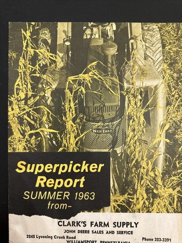 New Idea 1963 Superpicker Report, 16 Pages, good condition | eBay