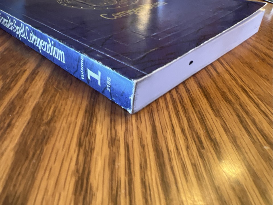 WIZARD'S SPELL COMPENDIUM VOLUME ONE 1996 Dungeons & Dragons TSR EXC ...