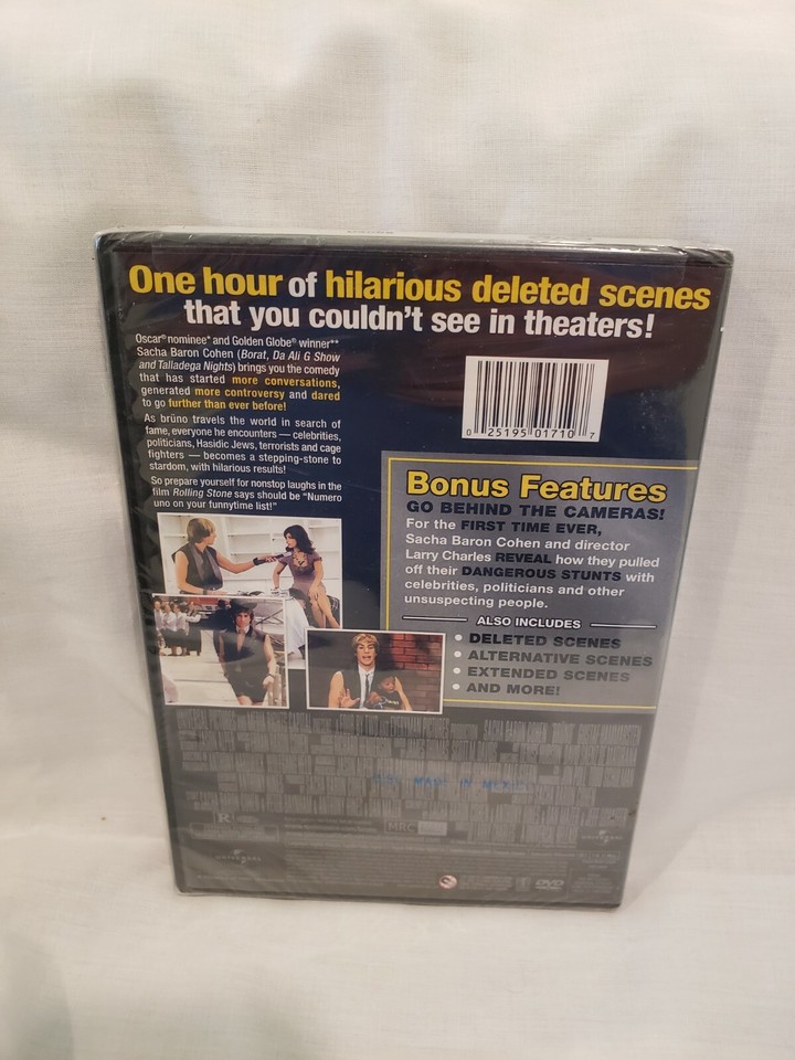 Bruno (DVD, 2009) NEW 25195017107 | eBay