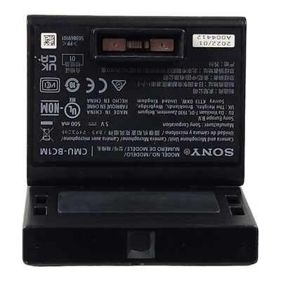 Sony Bravia Cam CMU-BC1M Black Camera & Microphone Unit for A95K, Z9K ...