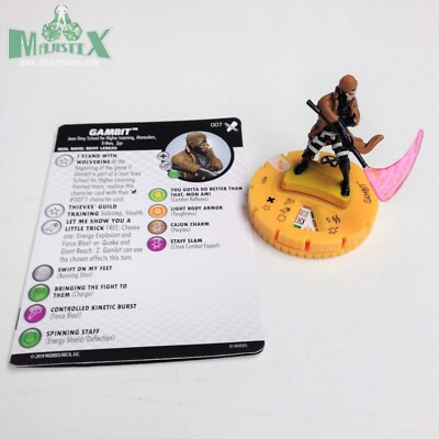 Heroclix Wolverine vs Cylcops Regenesis set Gambit #007 Gravity Feed w ...