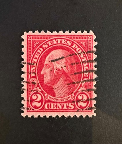 Vintage 1920s George Washington Two Cent US Stamp Red - Very Rare ...