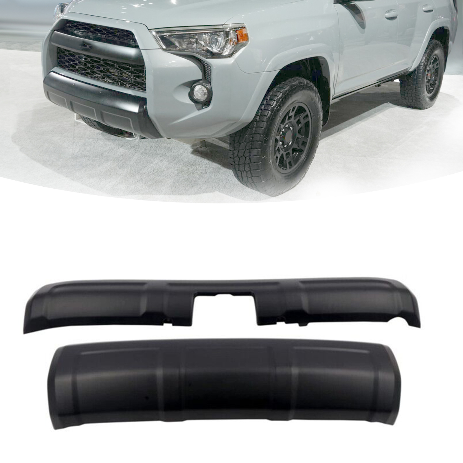 For 2014-2023 Toyota 4Runner TRD Matte Black Lower Valance Panel Bumper ...