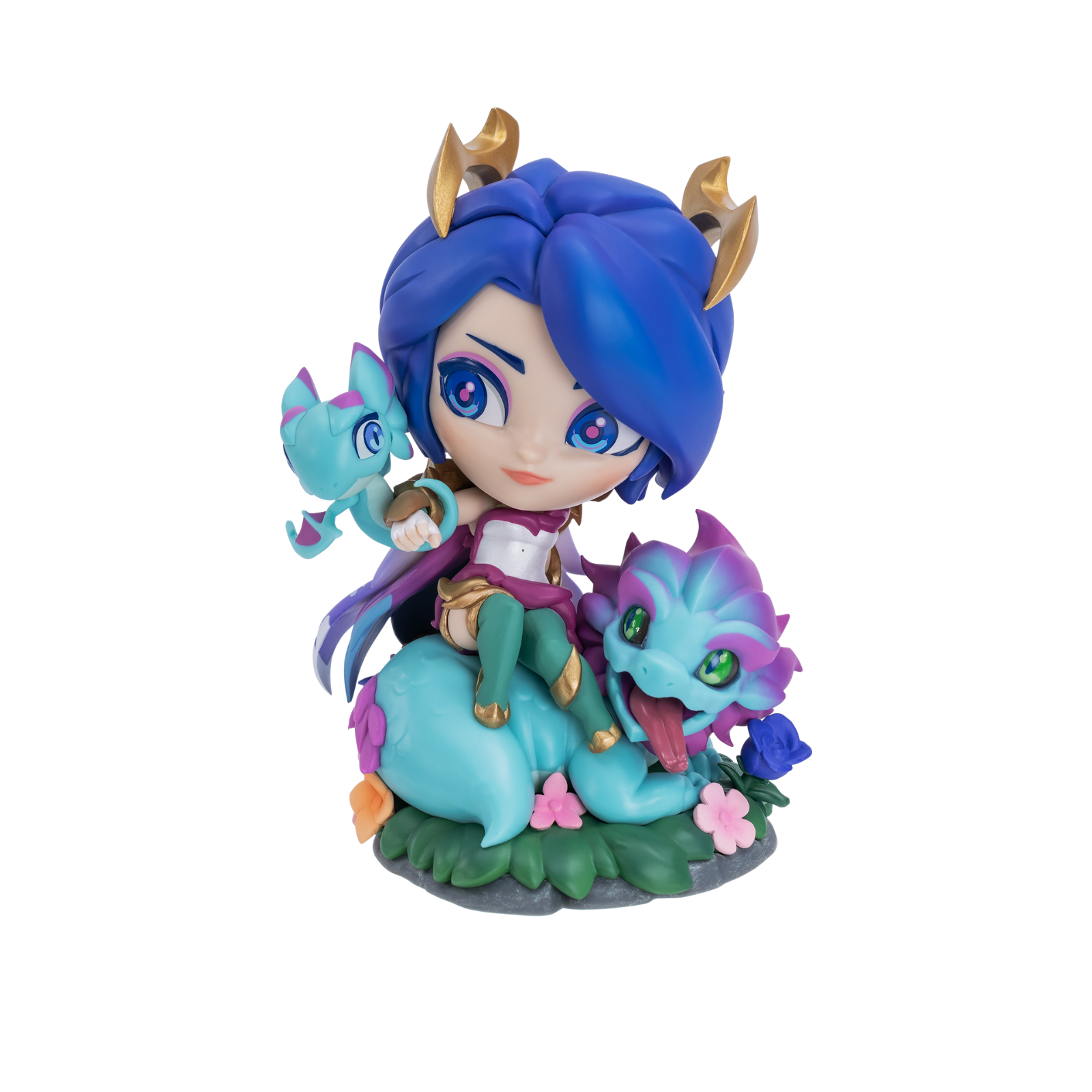 LoL League of Legends Fae Dragon Ashe Figure Riot Games Authentic Goods ...