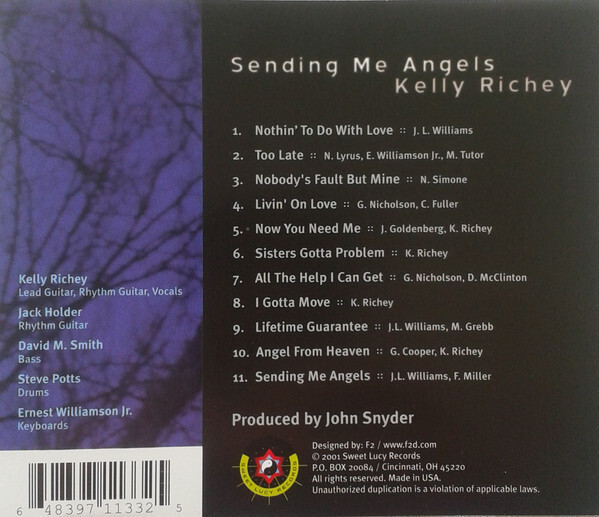 Sending Me Angels [Audio CD, 648397113325] Kelly Richey 648397113325| eBay