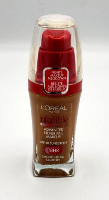 NEW L'Oréal Infallible Advanced Never Fail Makeup- 620 SOFT SABLE | eBay