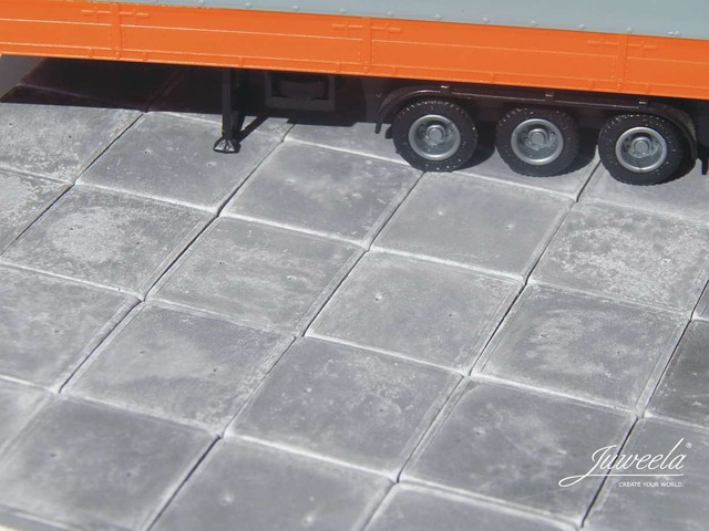 H0 Juweela 40 Betonplatten Industrieplatten Stelcon Platten Keramik NEU ...