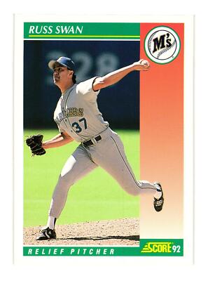 1992 Score #281 Russ Swan Seattle Mariners | eBay