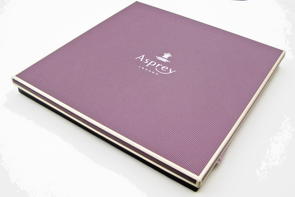 An Original Genuine Asprey Medium Empty Square Box for Scarves, Gifts ...
