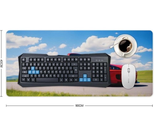 Large Mouse Pad Gaming Cool S2000 JDM Red Sport Car Desk Mat Long Big ...