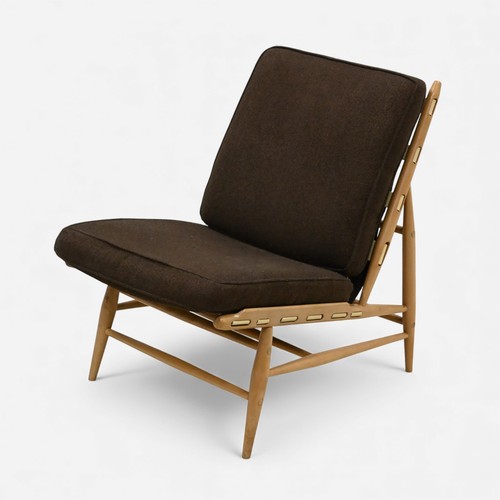 Ercol 1950s-60s Easy Chair Model 427 Light Finish New Webbing FREE UK ...