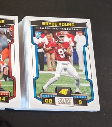 🏈🔥2023 Score Football Cards Complete your set PYC Base 301-399 RC ...