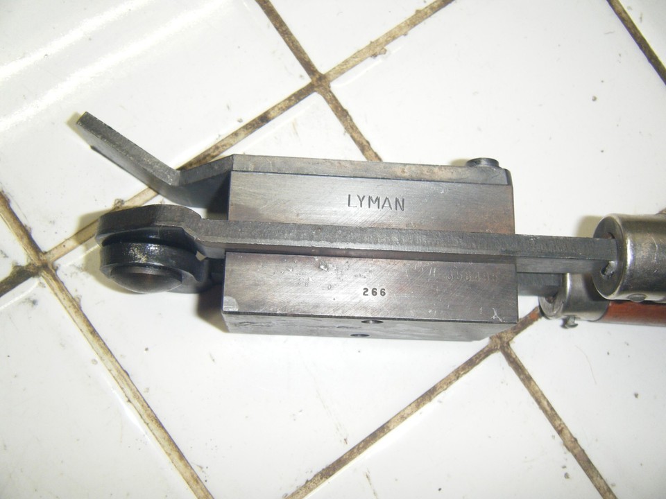 Lyman 358495 266 4 cavity 38 spcl caliber 148gr bullet mold wad cutter ...