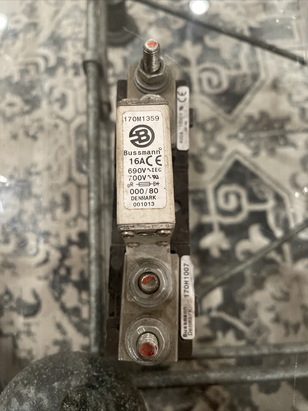 Bussmann 170M1359 High Speed Square Body Fuse 25A 690VAC + 170h1007 ...