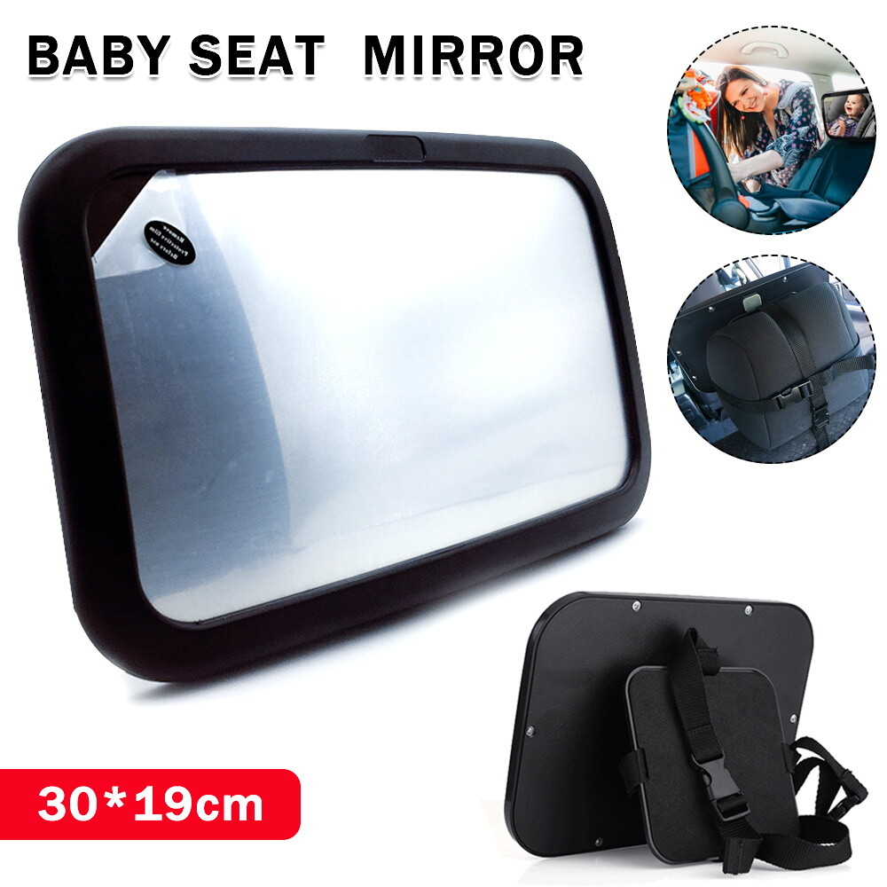 Baby Back Seat Safety Mirror for Car Headrest, Rear Seat Child Mirror ...