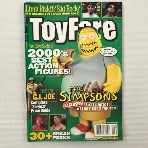 Toyfare - The Toy Magazine Newsstand Edition February 2001 Cover: Comic ...