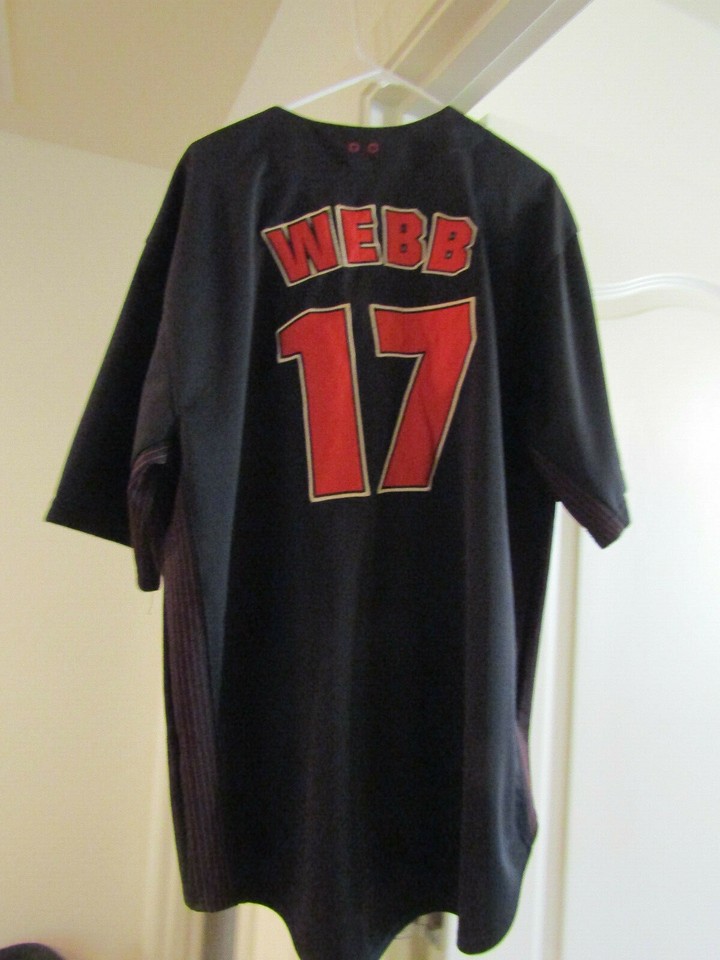 Arizona Diamondbacks Brandon Webb Vintage Baseball Jersey XL MLB Sewn ...