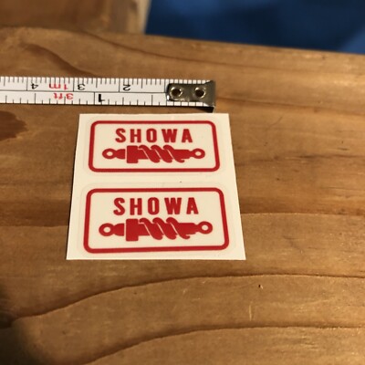 1970 up honda xr cr xl sl 70 125 250 etc showa shocks sticker decals ...