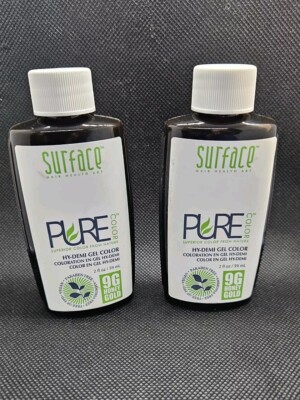 SURFACE Pure Color Hy-Demi Gel Color 9G HONEY GOLD 2 Fl. oz (LOT OF 2 ...
