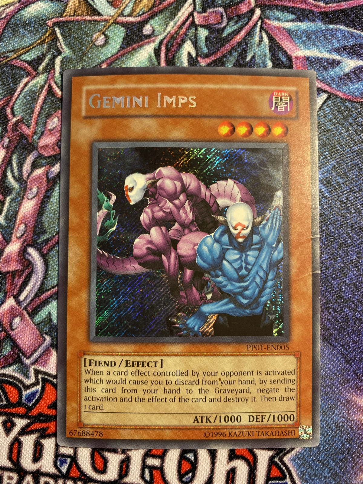 (AA) YUGIOH! GEMINI IMPS-SECRET RARE-PP01-EN008 HP | eBay