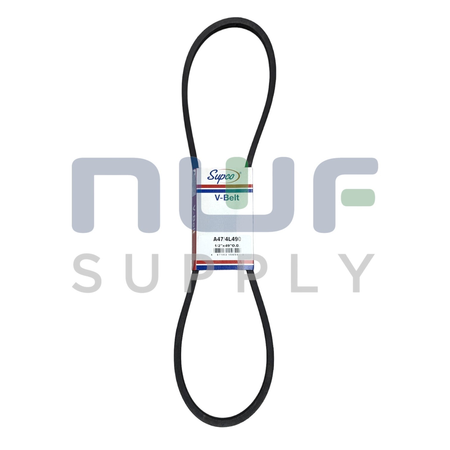 A47/4L490 Supco V-Belt 1/2"x49" O.D. | eBay